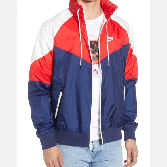 Nike | Jackets & Coats | Nike Mens Xs Heritage Multi Color Wind Breaker ...